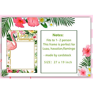 LaVenty Flamingo Bridal Shower Photo Prop Frame Tropical Bridal Shower Photo Booth Bridal Shower Photo Booth Flamingo Bridal Shower Photo Prop Bachelorette Photo Prop