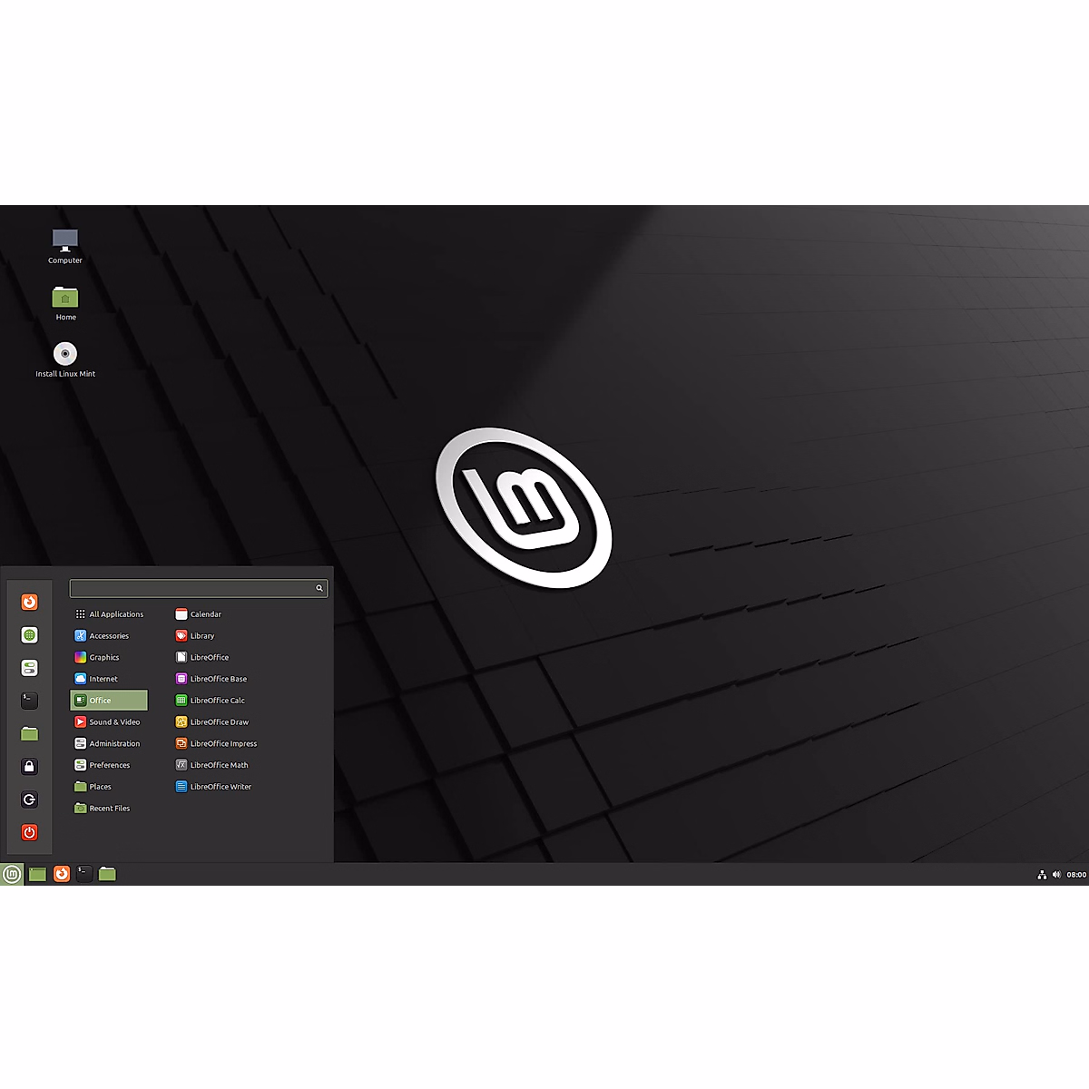 Linux Builder Learn How to Use, Mint Cinnamon 21 Bootable 8GB USB Flash Drive - Includes Boot Repair and Install Guide