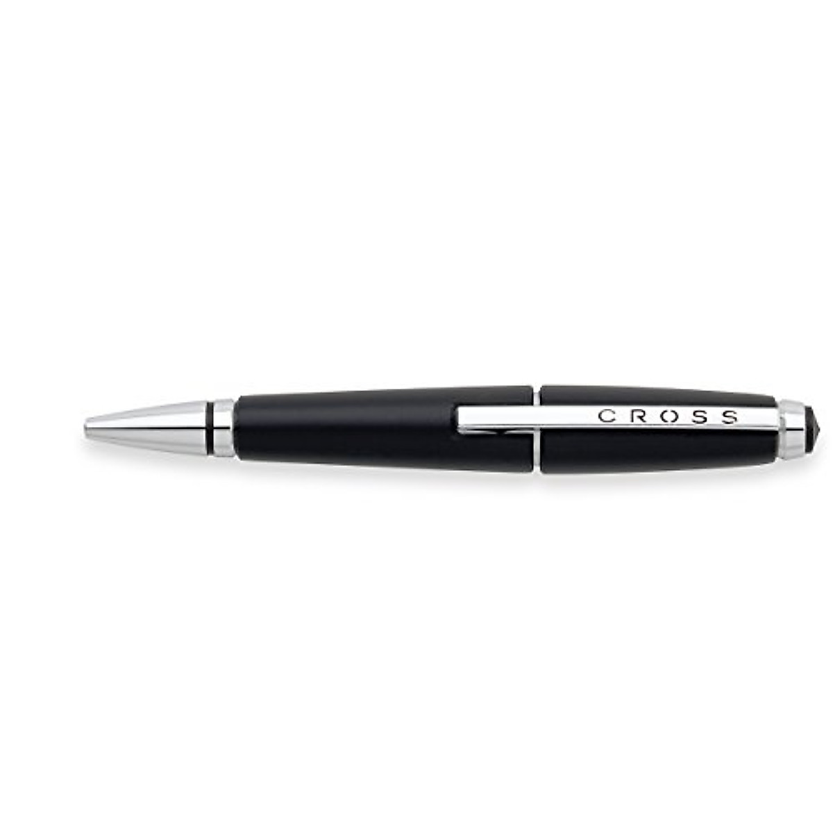Cross Edge Gel Pen, Retractable, Medium 0.7 Mm, Black Ink, Black Barrel