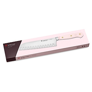 WÜSTHOF Classic Pink Himalayan Salt 7" Santoku Knife