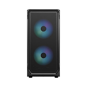 Fractal Design Focus 2 RGB Black TG Clear Tint, mid tower - Tempered Glass