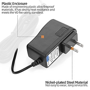 ANTOBLE AC/DC Adapter for GPX PC301B PC101B Portable Compact Disc CD Player Power Supply Charger - 6.5ft Cord