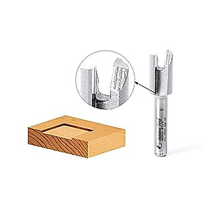 Amana Tool - 45505 Carbide Tipped Mortising 1-1/4 Dia x 3/4 x 1/2" Shank