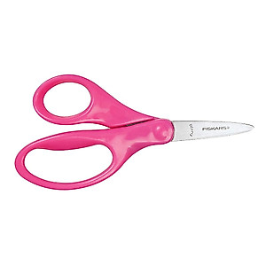 Fiskars 194300-1063 Back to School Supplies, Kids Scissors Pointed-tip, 5 Inch, Color Received May Vary