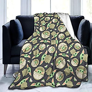 Super Soft Blanket Throw Flannel Fleece Blankets Comfortable Warm Bedding Gifts for Kids Adults Sofa Bed Living Room 50"X40"