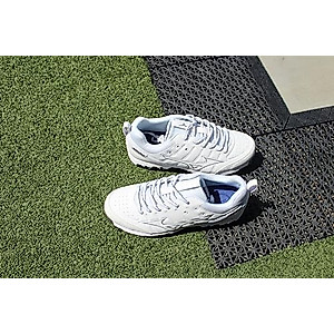 Mizuno womens 9-spike 9 Spike Swift 7 Low Metal Softball Cleat, White, 8.5 US