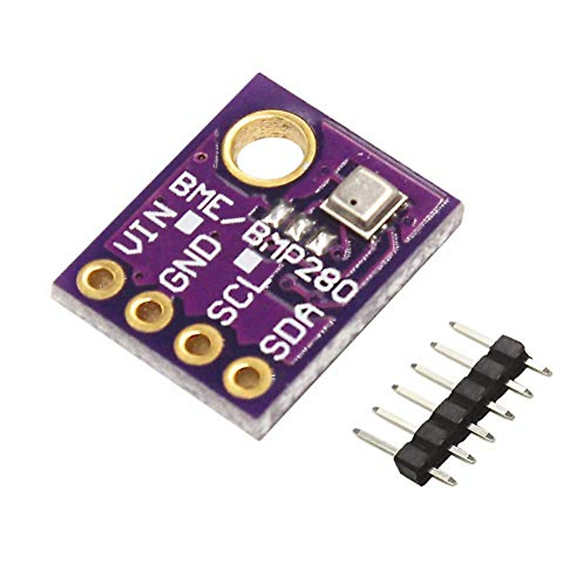 ACEIRMC BME280 Digital 5V Temperature Humidity Sensor Atmospheric Barometric Pressure Board IIC I2C Breakout for Arduino (Pack of 2)