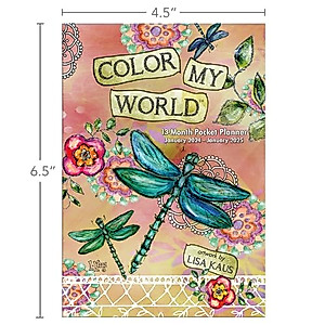 LANG Color My World 2024 Monthly Pocket Planner (24991003178)