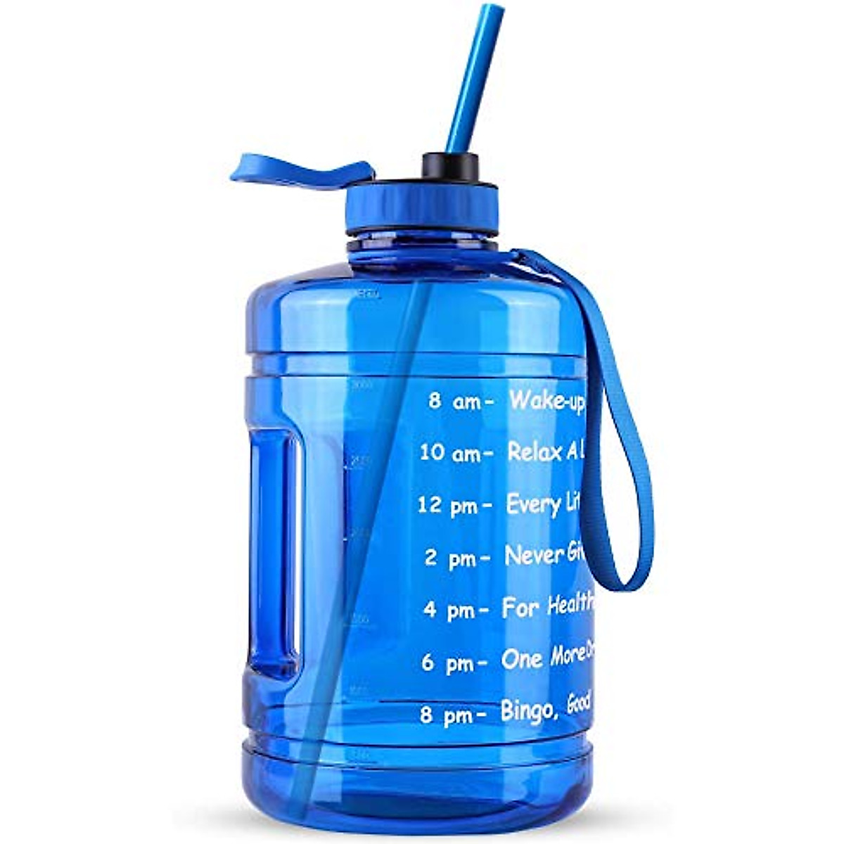 Extra Long 14.5 Inch Reusable Silicone Straws for Wine Bottle,1 Gallon/128 64 75 OZ Water Bottle,Mugs,1/Half Gallon Hydro Water Jug, Flexible Tall Giant Big Gallon Jug Drinking Straw With Brush-8 Pack