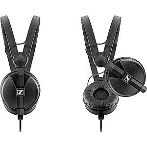 Sennheiser Professional HD 25 PLUS On-Ear Monitor Headphones,Black