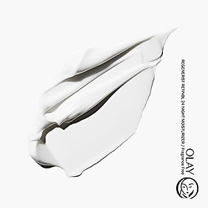 Olay Regenerist Retinol 24 Night Moisturizer cream, Fragrance free, 1.7 Fl Oz