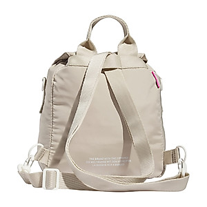 adidas Originals Micro 3.0 Mini Backpack, Wonder Beige/Lucid Pink, One Size