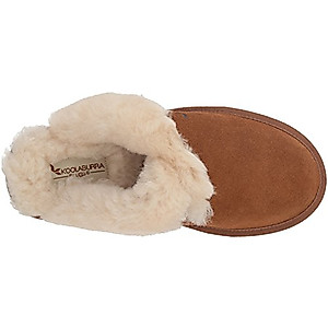 Koolaburra by UGG Women's Milo Scuff Slipper, Chestnut, 9 M US
