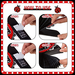 Ladybug Fancy Party Decoration Kit - Cute Birthday Banner, Honeycomb Centerpiece, Hanging Swirls for Girls Birthday Baby Shower Party Supplies