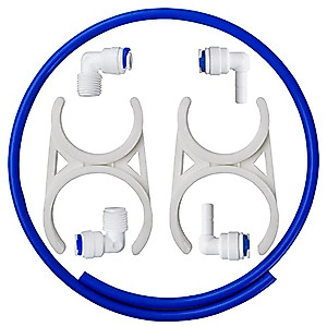 iSpring ACL1 RO Add-on Filter Kit for Standard Reverse Osmosis Systems, 5 Piece Set, 1/4"
