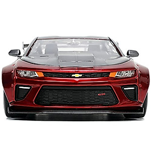 Jada Toys Big Time Muscle 1:24 2016 Chevy Camaro SS Widebody Die-cast Car, Toys for Kids and Adults