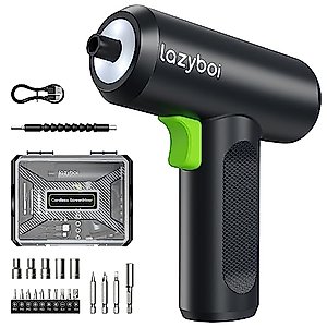OUTLET Electric Screwdriver Set Rechargeable, 3.6V Cordless Power Screwdriver Kit with LED Lights, 20 Pcs, USB Cable, Case, Gadgets Tools for Men DIY, Unique Gifts for Men Women