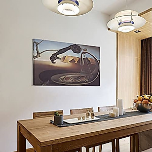 Surrealism Oil Painting Poster Salvador Dali The Sublime Moment Decorative Poster Home Decor Poster Wall Art Hanging Picture Print Bedroom Decorative Painting Posters Room Aesthetic 20x30inch(50x75cm)