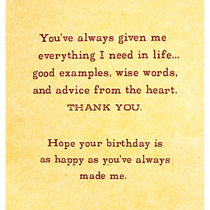 Hallmark Birthday Card for Dad (Autumn Landscape)