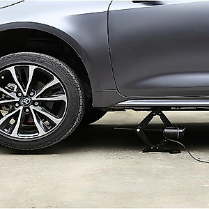 Trihelper Car Jack Electric Jack - 12V Car Scissor Jack for 2 Ton Vehicle Electric Quick Car Lift for Tire Change and Road Emergencies