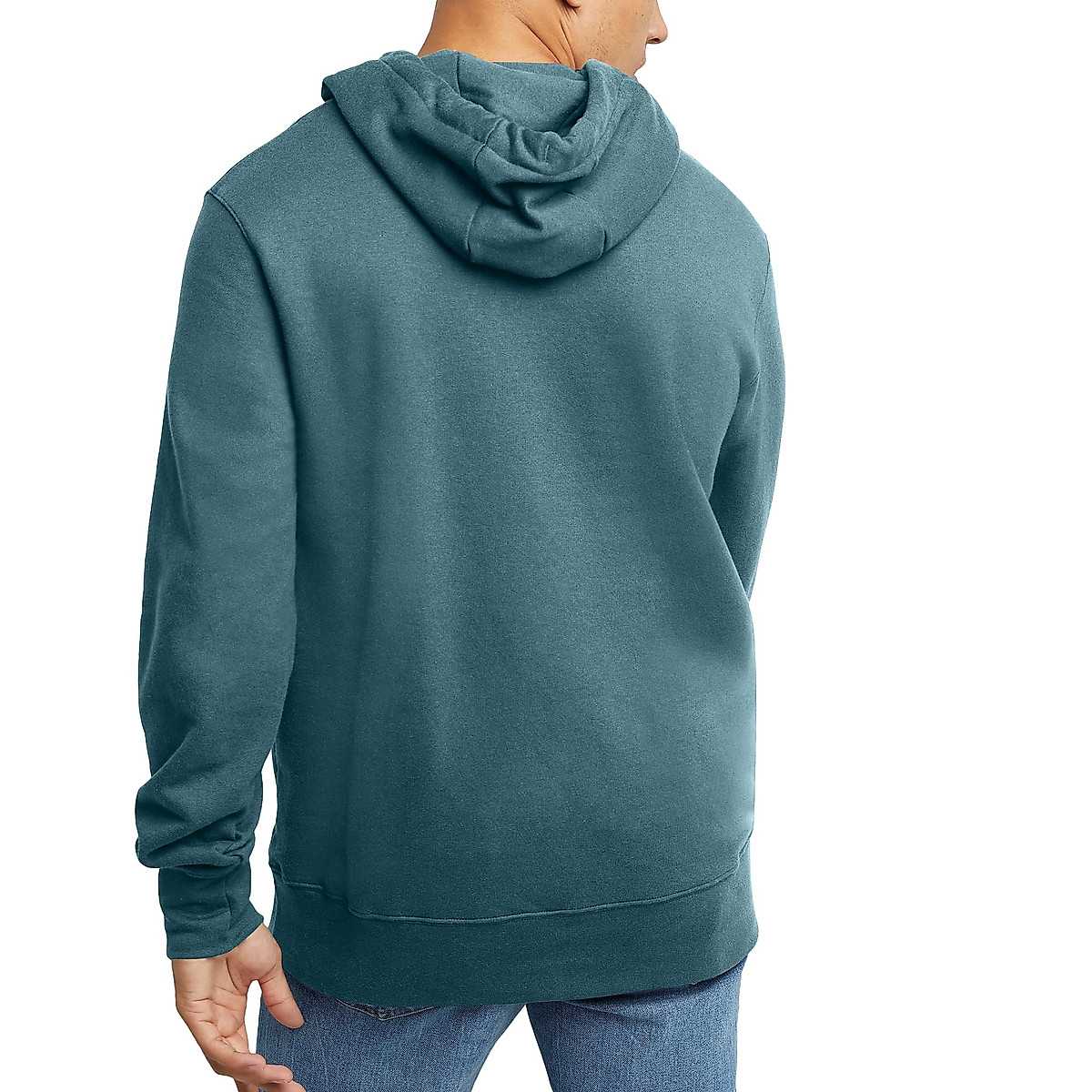 Hanes Comfortblend Originals Midweight Fleece Hoodie, Pullover Hooded Sweatshirt for Men, Cactus, Medium