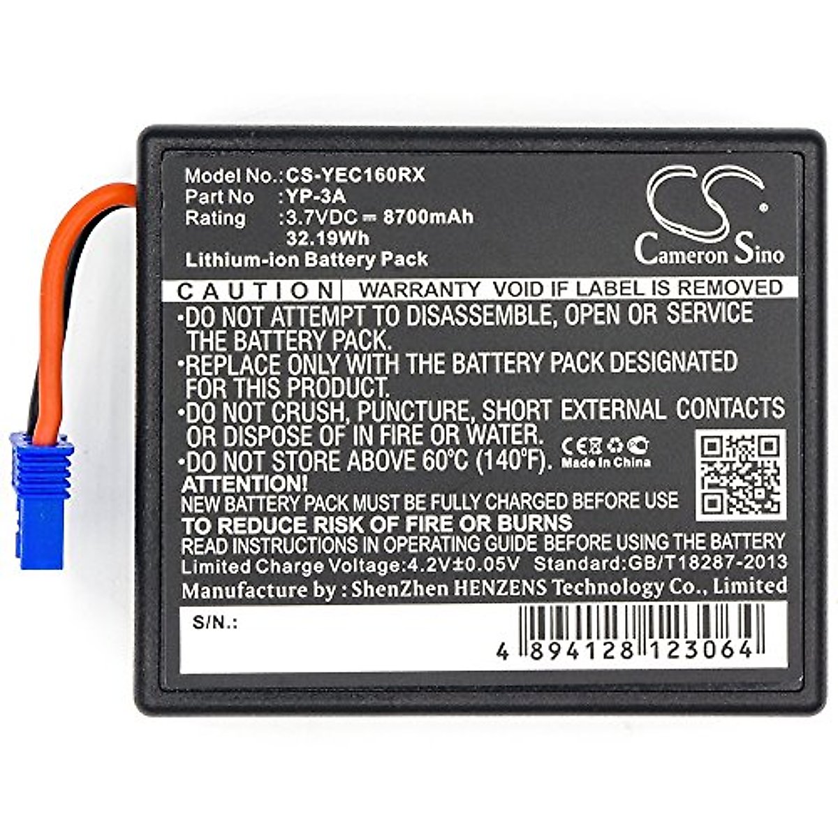 3.7V Battery Replacement is Compatible with H480 Drone Remote Control ST16 Pro Remote Controller ST16 Pro Controller ST16 Controller ST16 Remote Controller
