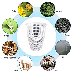 Sanyasi 070387 Strainer Basket Replacement for Pentair Whisperflo Intelliflo Pool Pump Basket, Replace 91110040 B-199 B199 Pool Filter Basket