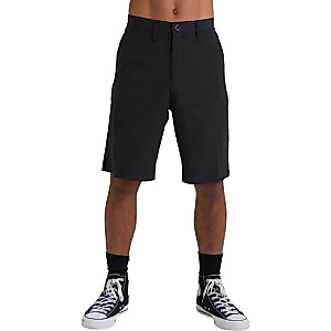 Billabong Men's Crossfire Slub Hybrid Short, Black 36
