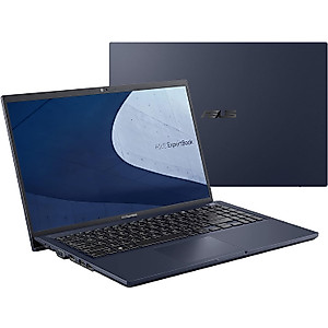 ASUS ExpertBook B1 B1500 Business Laptop (15.6" FHD, Intel Core i7-1165G7, 36GB RAM, 1TB PCIe SSD), Fingerprint, Backlit, 3-Yr Warranty, IST Cable, Ethernet, Wi-Fi 6, Webcam, Win 11 Pro, Star Black