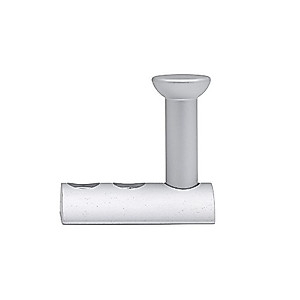 Richelieu Hardware BP700110 Contemporary Aluminum Hook, Aluminum