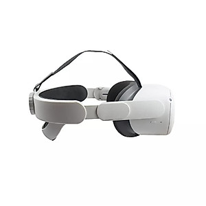 VR Headset Adjustable Headband Balance Weight Gaming Sound Earphone Headphones for Quest 2 Strap Headphones Rotate 360 Degrees Sound