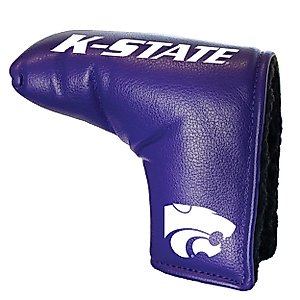 Team Golf NCAA Kansas ST Tour Blade Putter Cover, Fits Most Blade Putters, Scotty Cameron, Taylormade, Odyssey, Titleist, Ping, Callaway