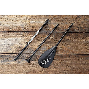 Bestway Hydro-Force Panorama Inflatable Stand-Up Paddleboard Set with See-Through Window (11’2” x 35” x 6”) | Includes Paddle, Hand Pump, Backpack, Leash, Fin, Repair Patch Kit