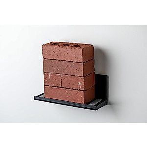 Duck EasyMounts Heavy-Duty Drywall Shelf, Multipurpose Shelf for Garage Organization, Workbenches, Tool Sheds, Pantries, 11.75" x 4.25", Black, 1 Pack