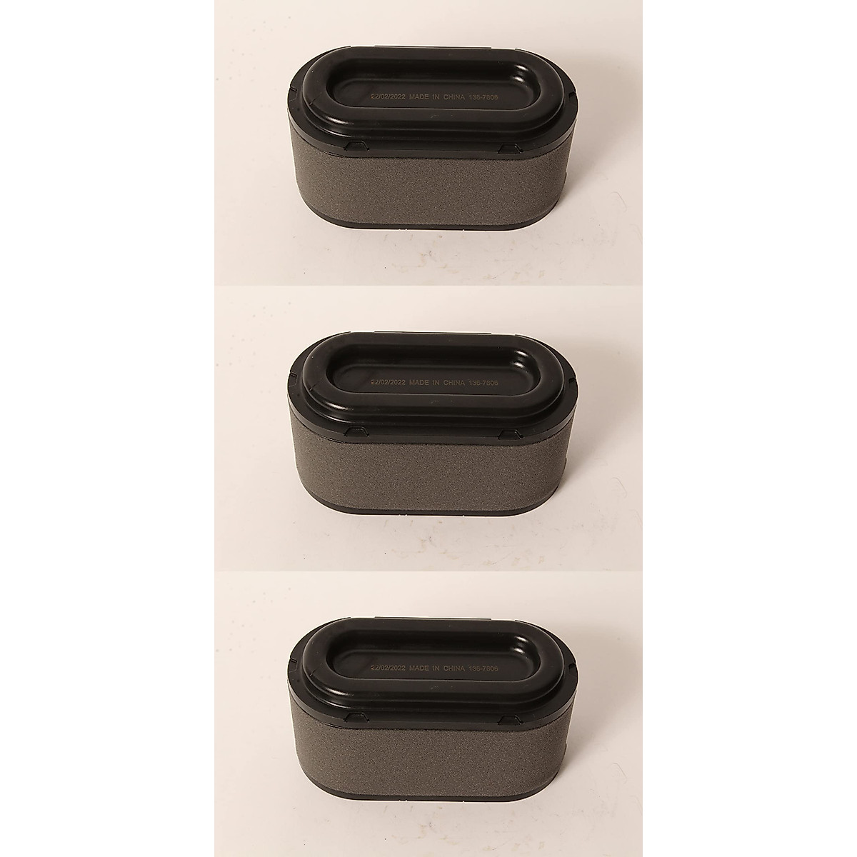 3 PK Genuine Exmark 136-7806 Air Filter Kit Quest Radius E S Series OEM