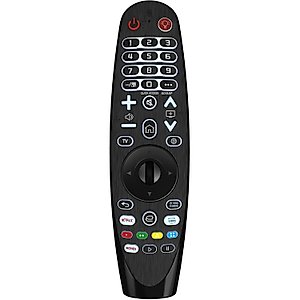 Universal Backlit Remote Control for All LG Smart TV Magic and Infrared Remote Compatible with All Models of LG TVs