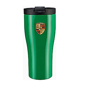 Porsche Python Green Double-Walled Limited Edition Travel Mug Thermo Thermal To-Go Cup