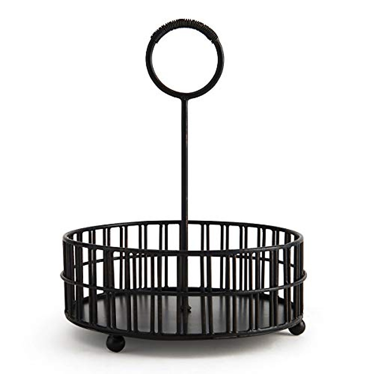 Scott Living Oasis Linear Condiment Caddy, 11.25-Inch, Black