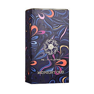 Ard al Zaafaran Midnight Oud Eau De Parfum Spray, 3.4 Ounce (Unisex)