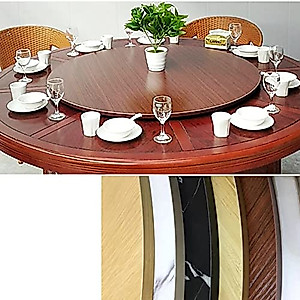 Wood Dining Table Turntable - Tabletop Serving Tray Round, Easy To Share Food, Smooth Surface, No Deformation And No Cracking, Multiple Colour, 360° Flexible Rotation, Lazy Susan Turntable