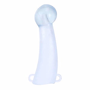 POCREATION Cow Horn Protector, Silicone Calf Cattle Bull Cow Horn Round Cornered Anti Fight Protector Farm Accessory with Clamp