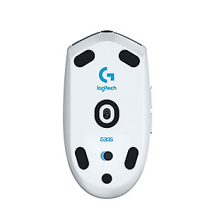Logitech G305 Lightspeed Wireless Gaming Mouse, White (Renewed)
