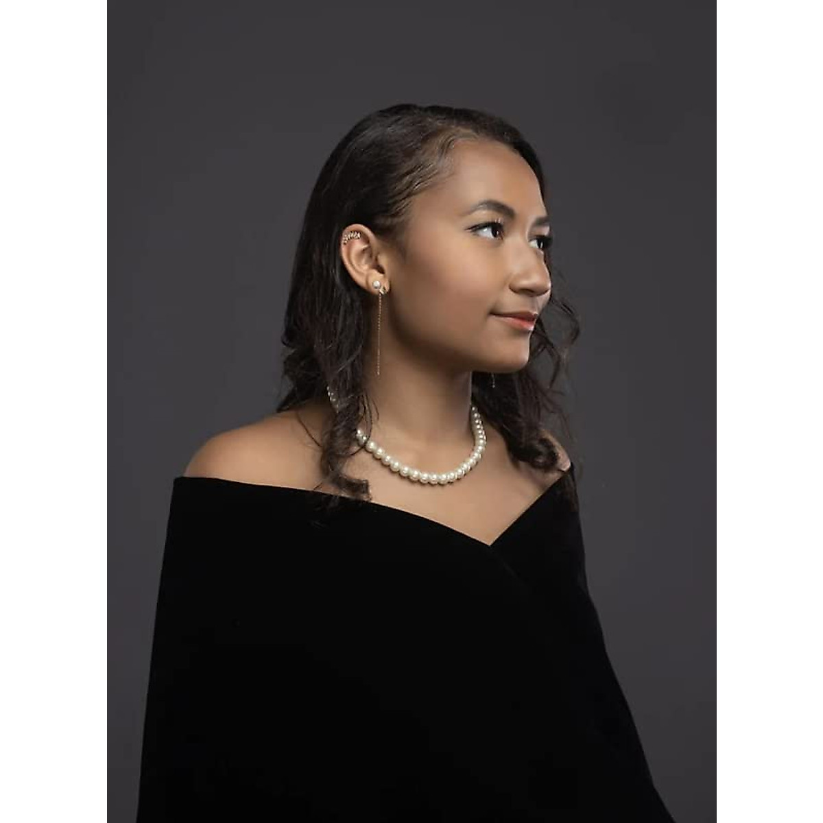 Senior Drape Black velour for Photography, Senior Wrap, School senior pictures wrap, Glamour Black Velvet, One Size