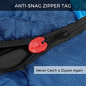 Viking Trek 350x Lightweight Adult Sleeping Bag – Warm & Breathable, Compact Camping Gear for Hiking and Backpacking - Camping Essentials - Includes 100% Waterproof Stuff Sack