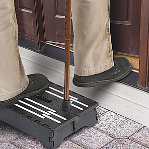 HomDSim Portable Folding Step Riser for Elderly/Adults/Kids,High Riser Step Easy Transport,Foldable Stepping Stool Step Stool for Car/Kitchen/Bath,5 inch High Large Platform