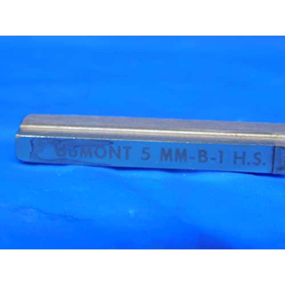 Dumont 5mm-B HSS Keyway Broach 5mm Wide 5 mm B 6 3/4 OAL .1969 USA - TH0600CT2