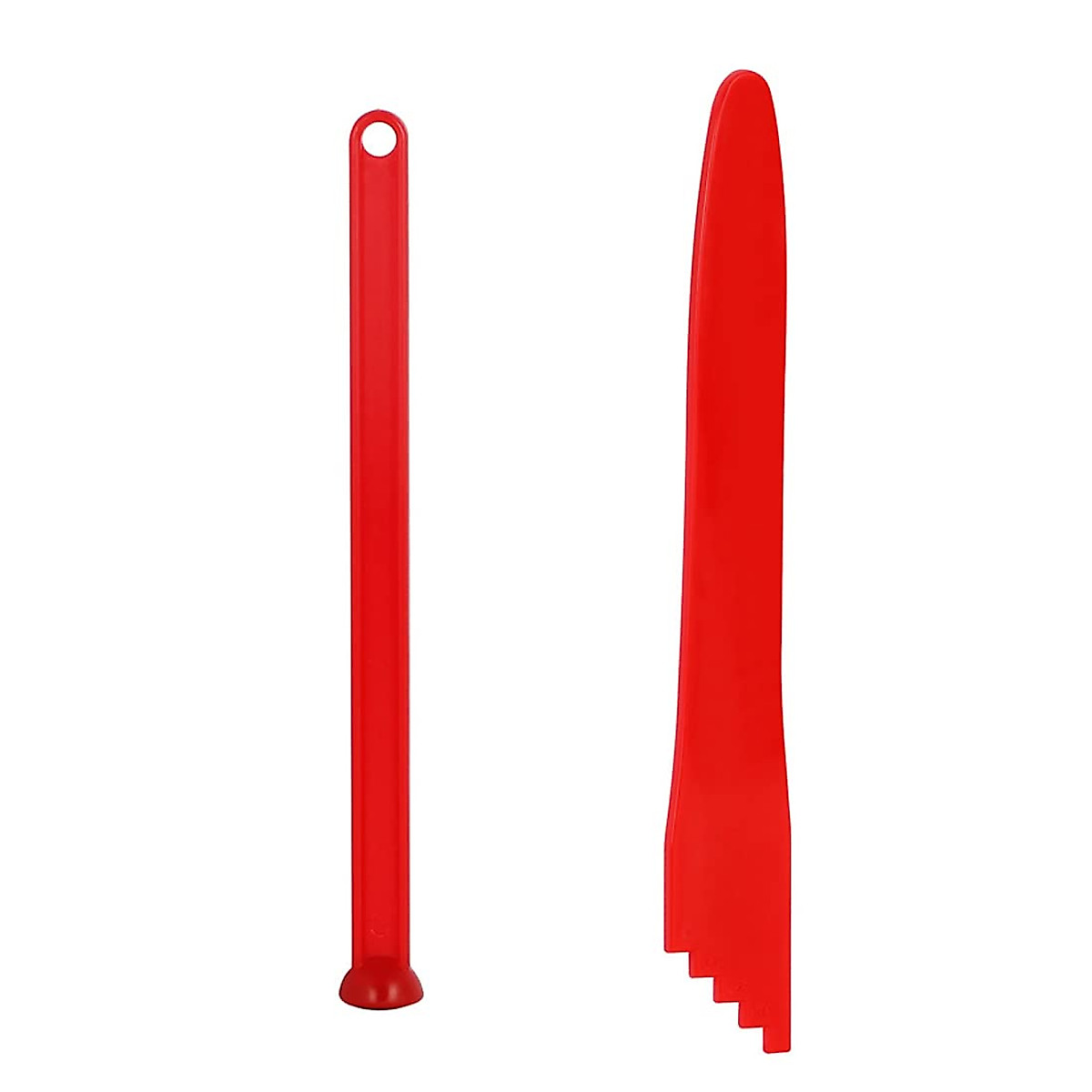 Aifeier ET Canning Tools Kit includes 1pcs Bubble Popper Bubble Remover and 1pcs Jar Lid Lifter Magnetic Lid Lifter (Red)