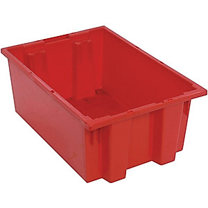 Quantum Storage Systems SNT200RD Storage Bin, Red