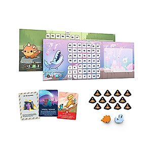 Unstable Games - Happy Little Dinosaurs Hazards Ahead Expansion - Designed to be added to your Happy Little Dinosaurs Base Game - Perfect for Game Night!