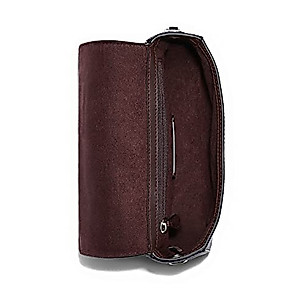 COACH Womens Gemma Crossbody In Colorblock With Butterfly Buckle Strawberry Haze/Cranberry